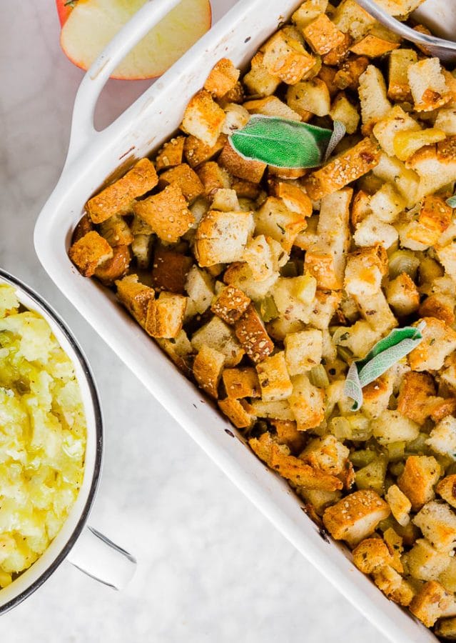 Classic Gluten-Free Stuffing (Dairy-Free and Vegan Options)