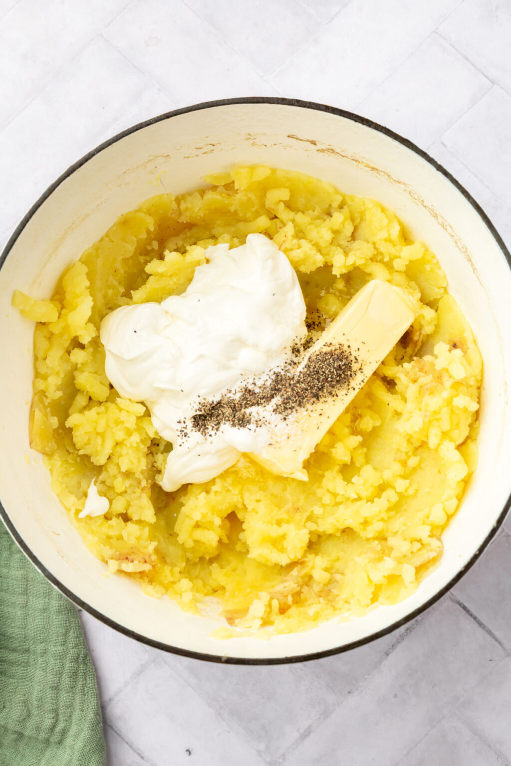 Twice Baked Mashed Potatoes - A Dash of Megnut