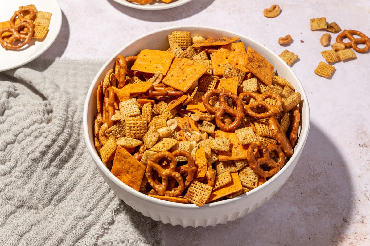 Gluten-Free Chex Mix - A Dash of Megnut