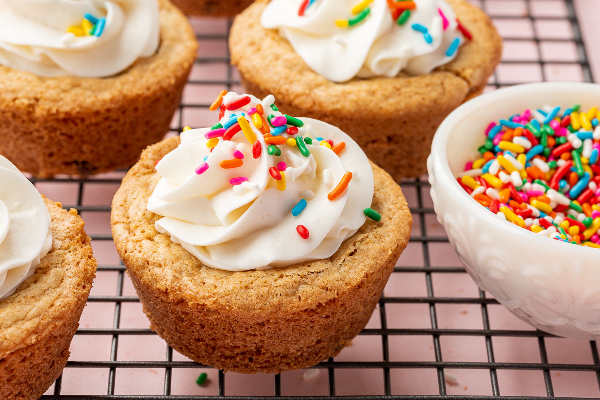 Gluten-Free Cookie Cups - A Dash of Megnut