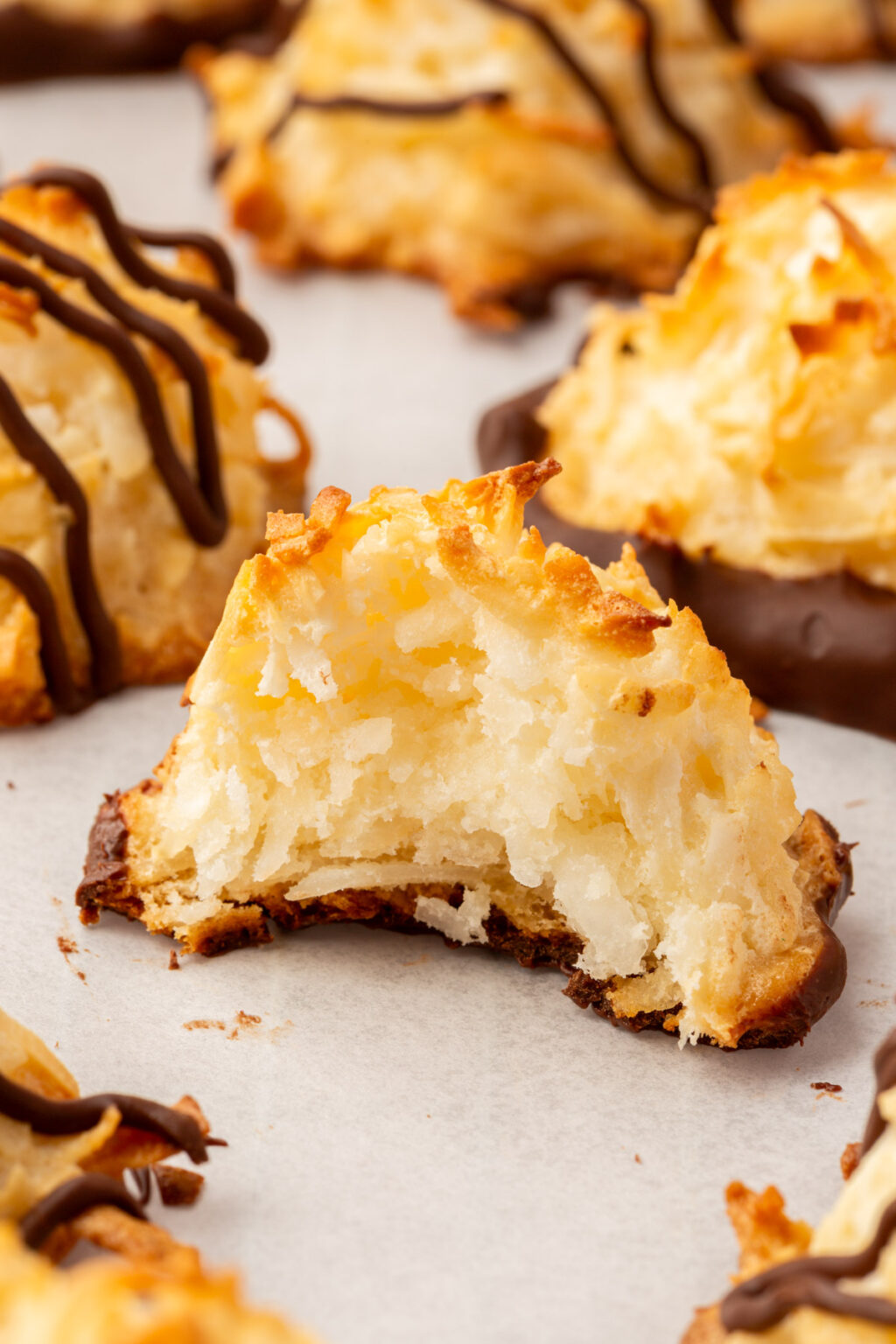 Gluten-Free Coconut Macaroons - A Dash of Megnut