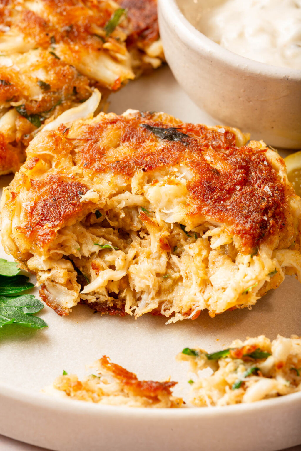 Gluten-Free Crab Cakes - A Dash of Megnut