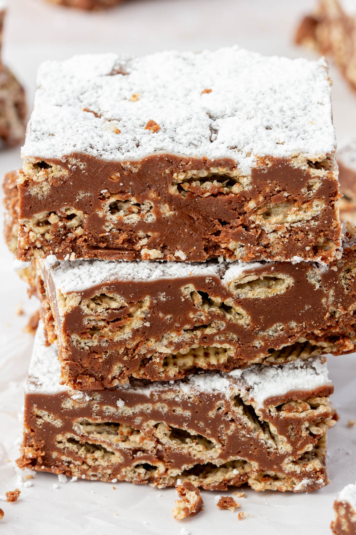 Puppy Chow Bars - A Dash of Megnut