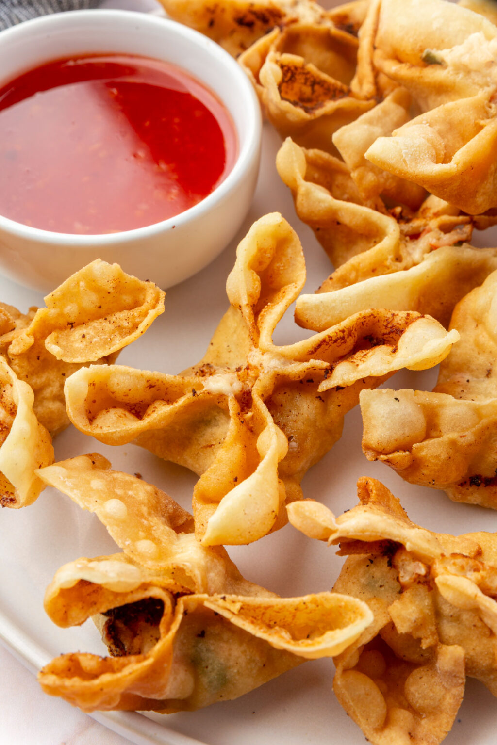 Gluten-Free Crab Rangoons - A Dash of Megnut