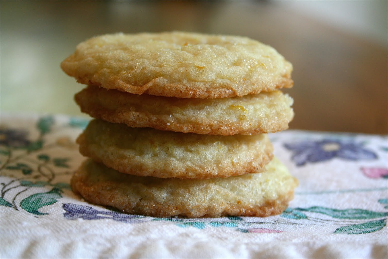 Lemon Almond Cookies - A Dash of Megnut
